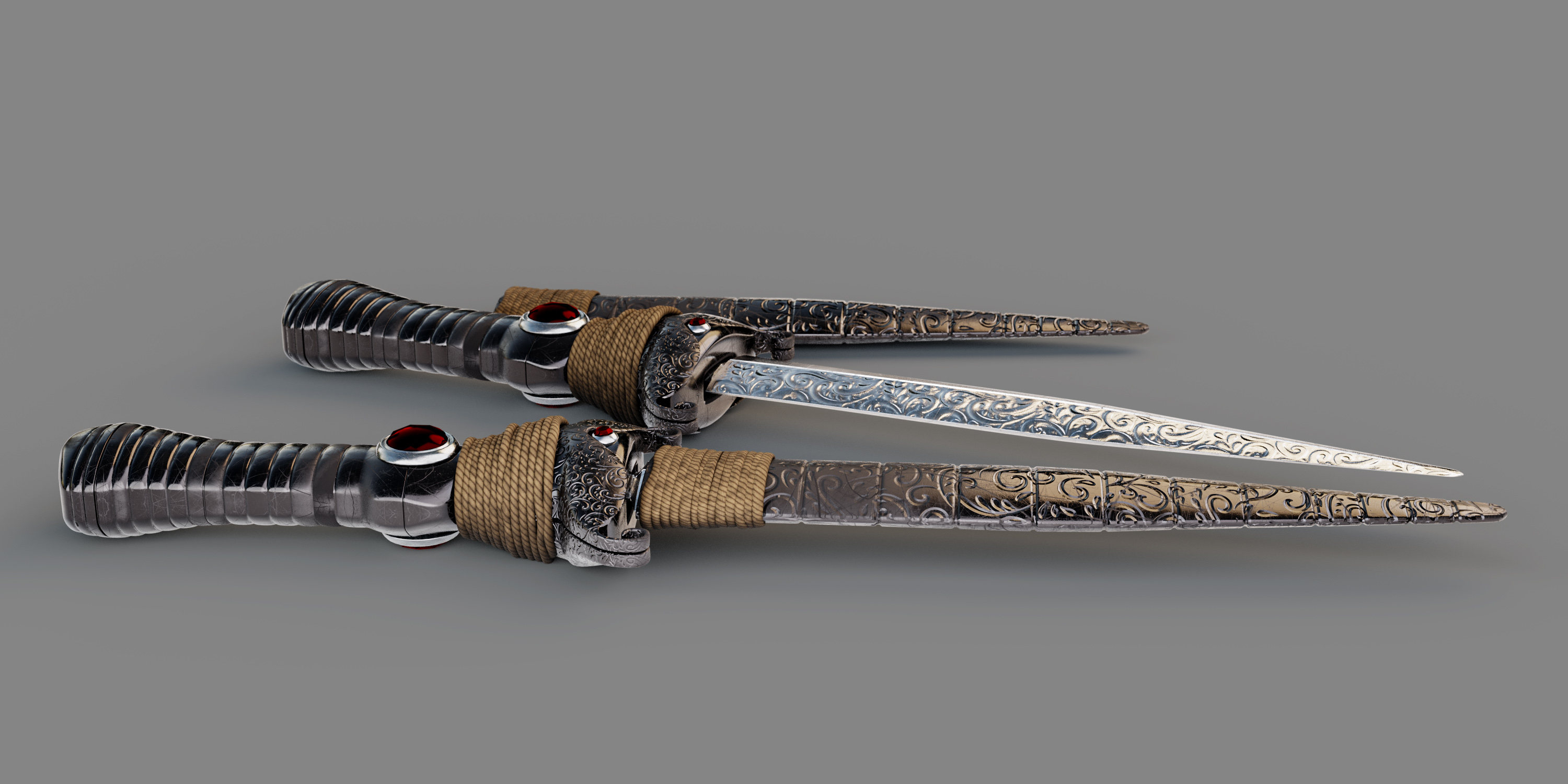 Dagger Sword - Blender Market