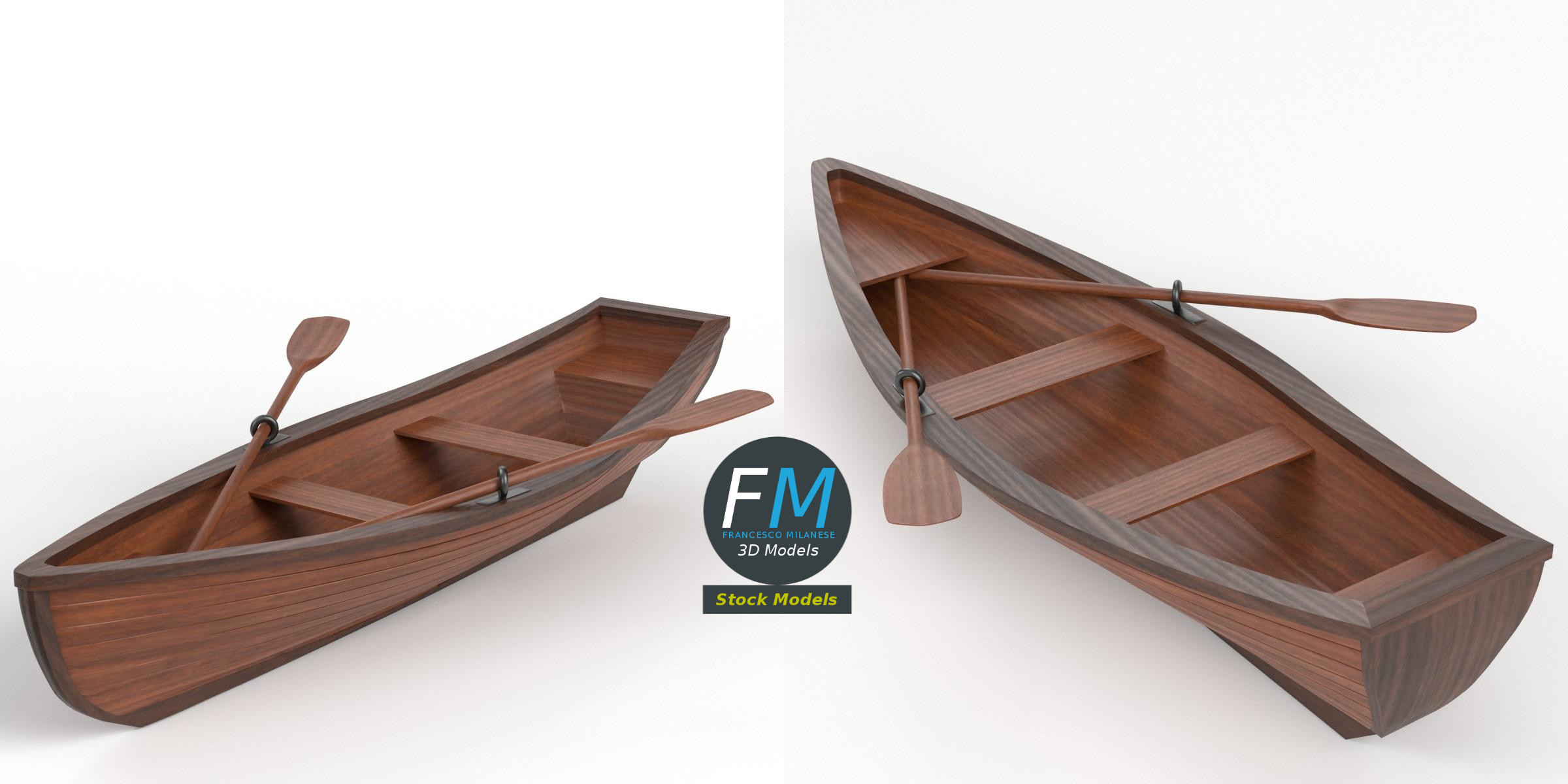 Rowing boat 1 - Blender Market