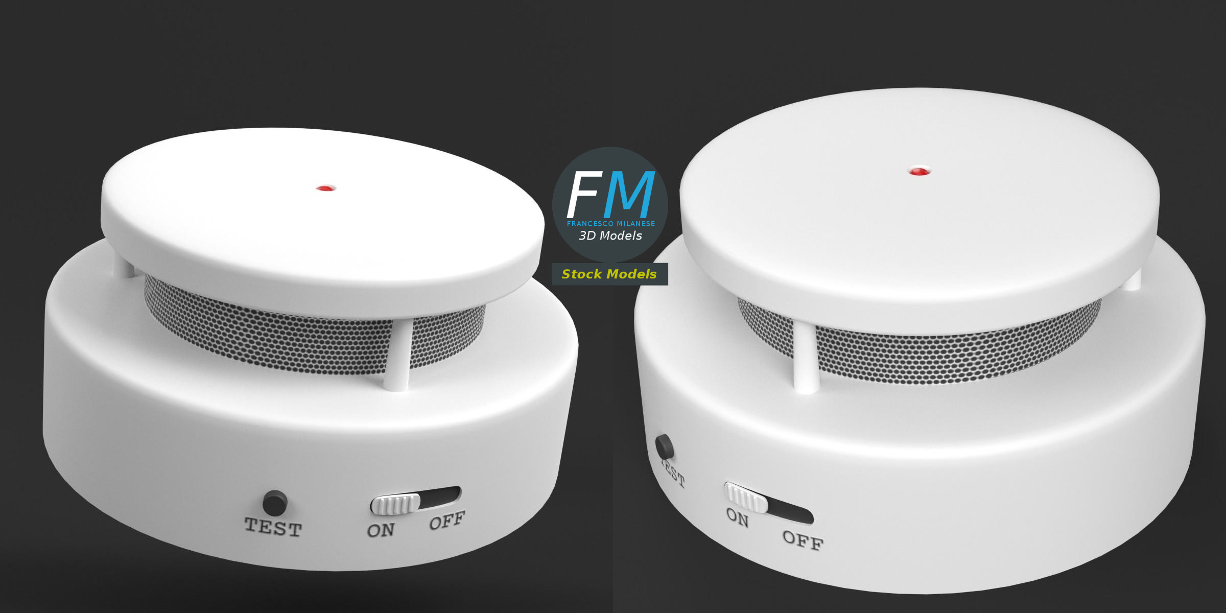Smoke detector alarm - Blender Market