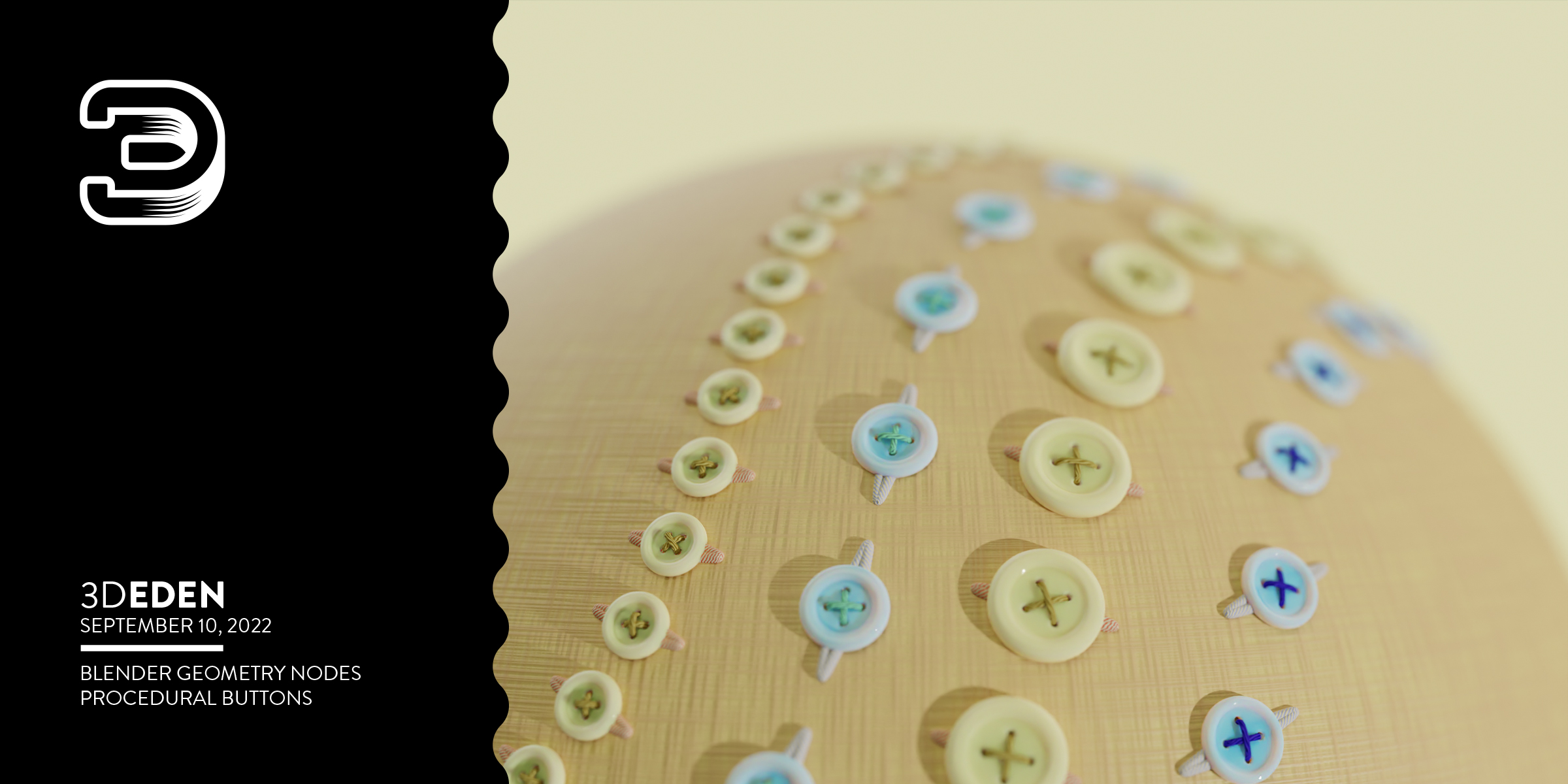 Procedural buttons - Blender Market