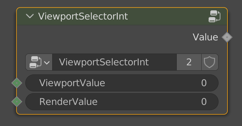 Viewport/Render Selector Node - Blender Market