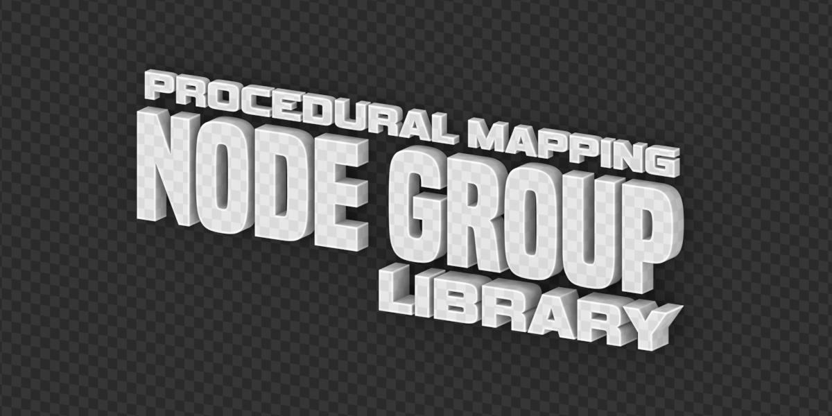 Procedural Mapping Node Group Library - Blender Market Procedural Mapping Node Group Library - Blender Market