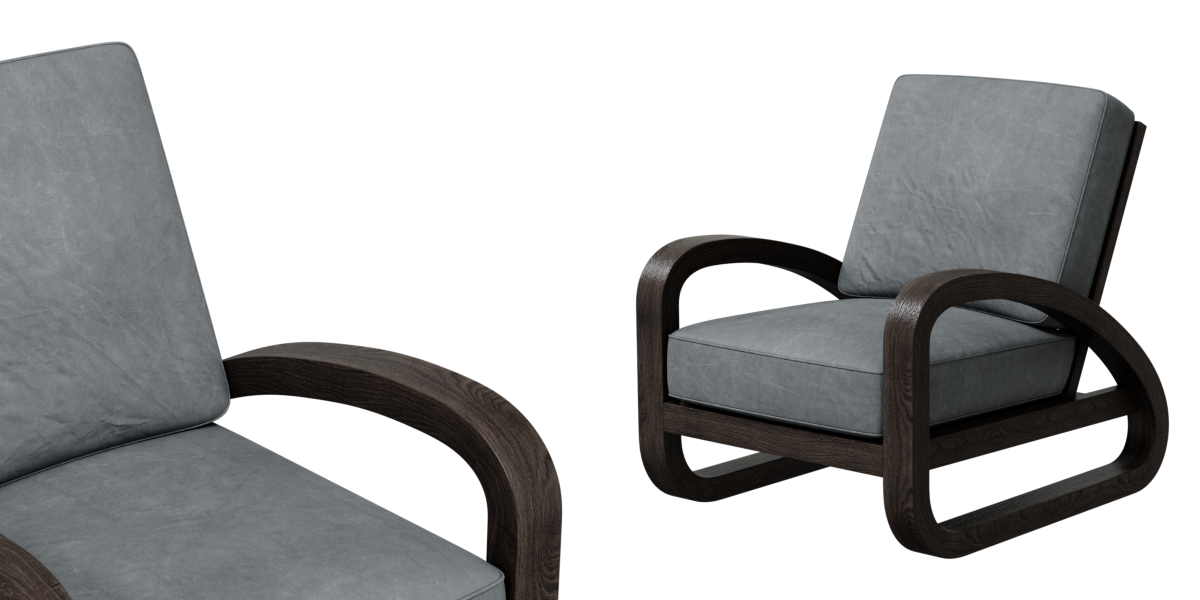 Chair - Restoration Hardware Pascal Leather Chair - Blender Market