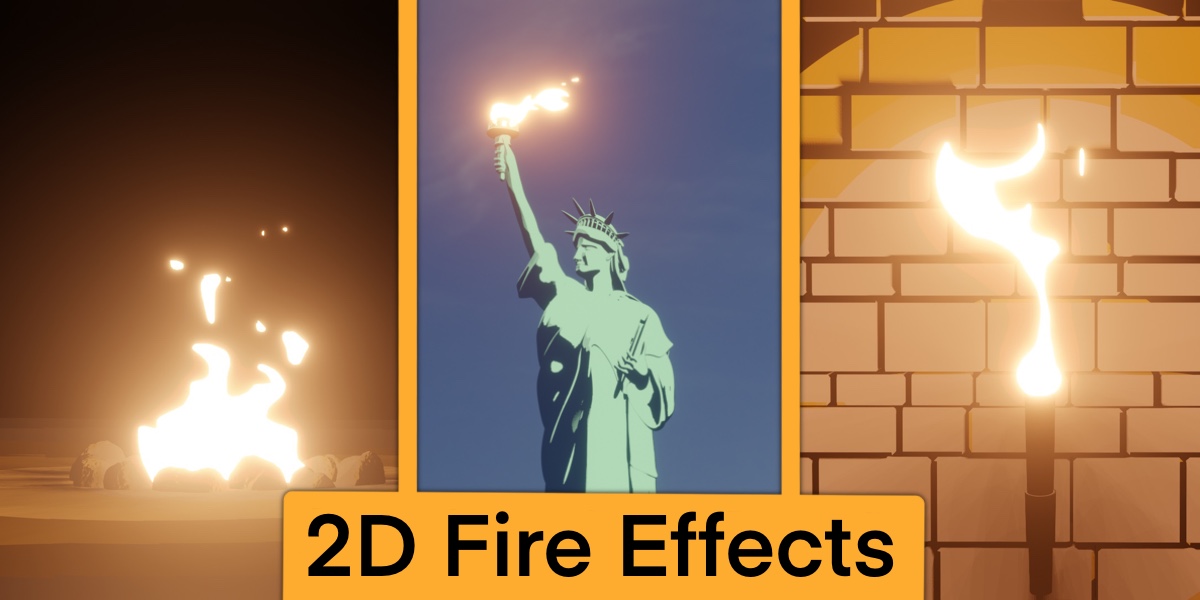 2D Animated Flame Assets - Blender Market