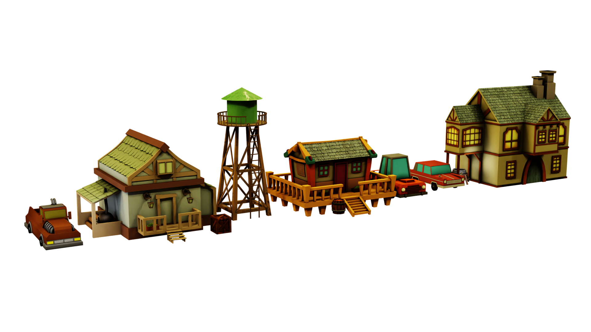 Farm Assets - Blender Market