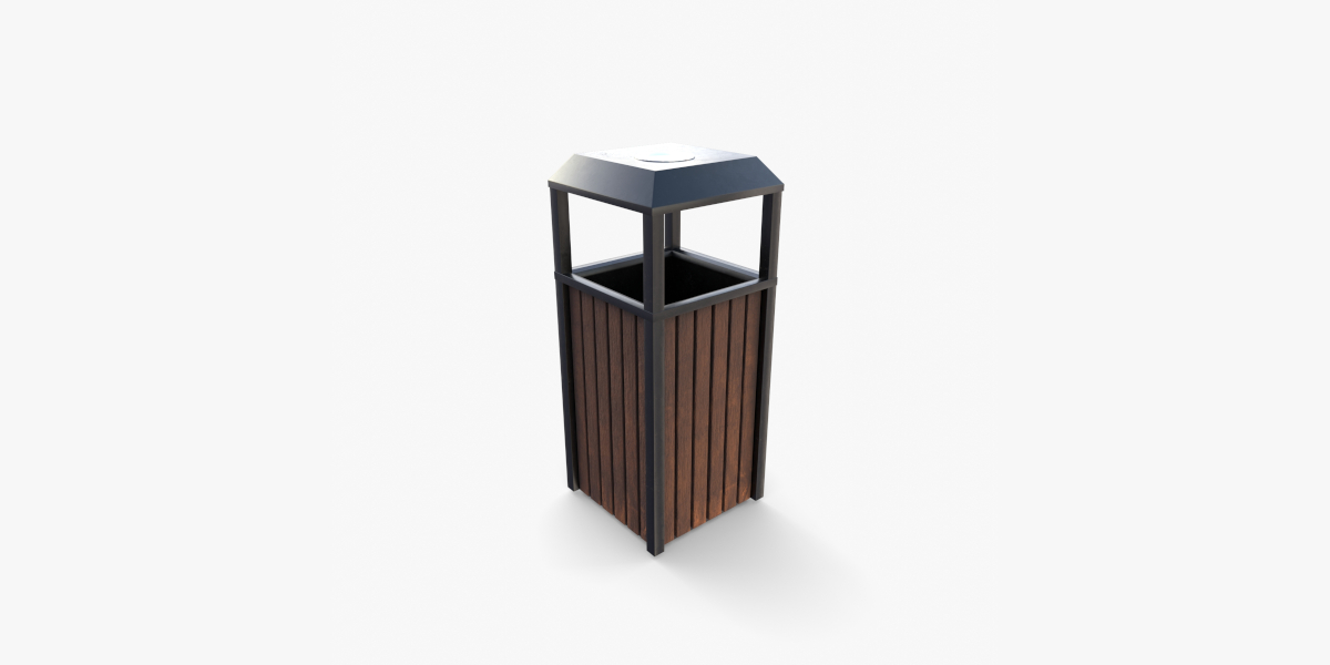 Trash can v5 - Blender Market
