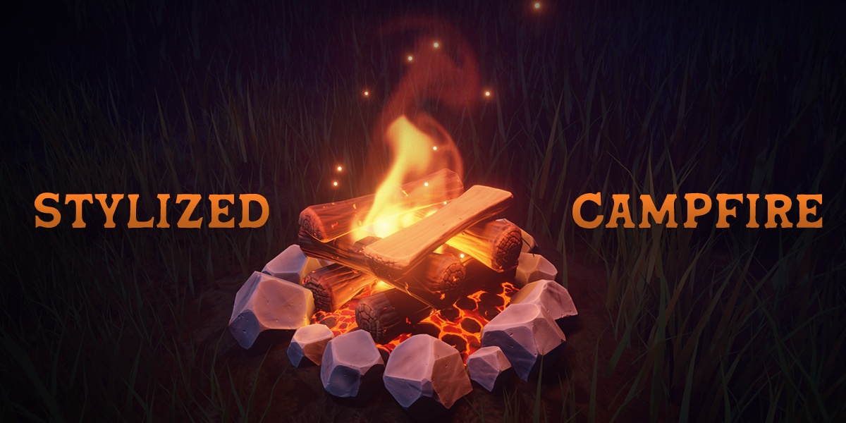 Stylized Campfire Asset Pack - Blender Market