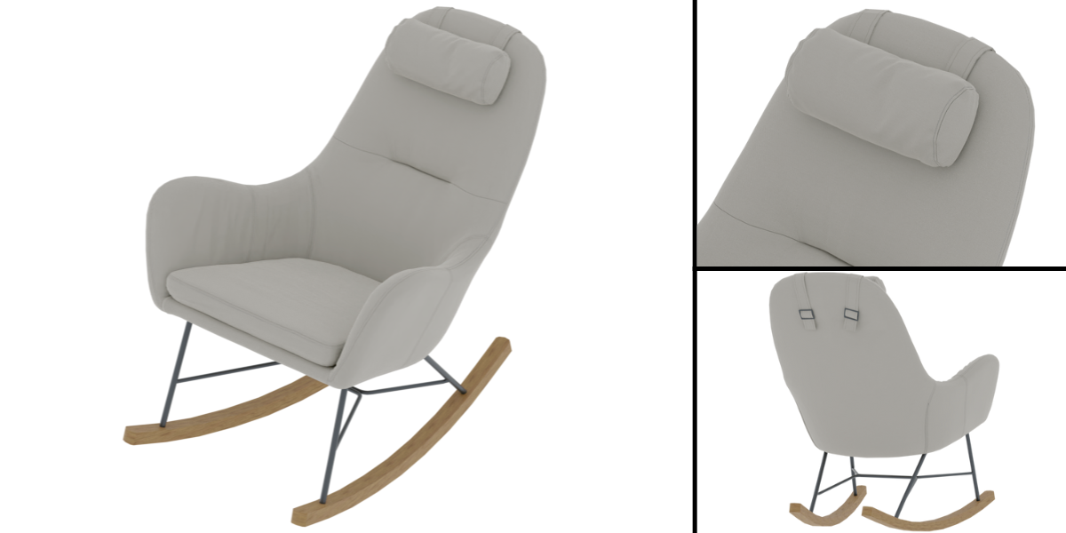 Rocking chair - Blender Market