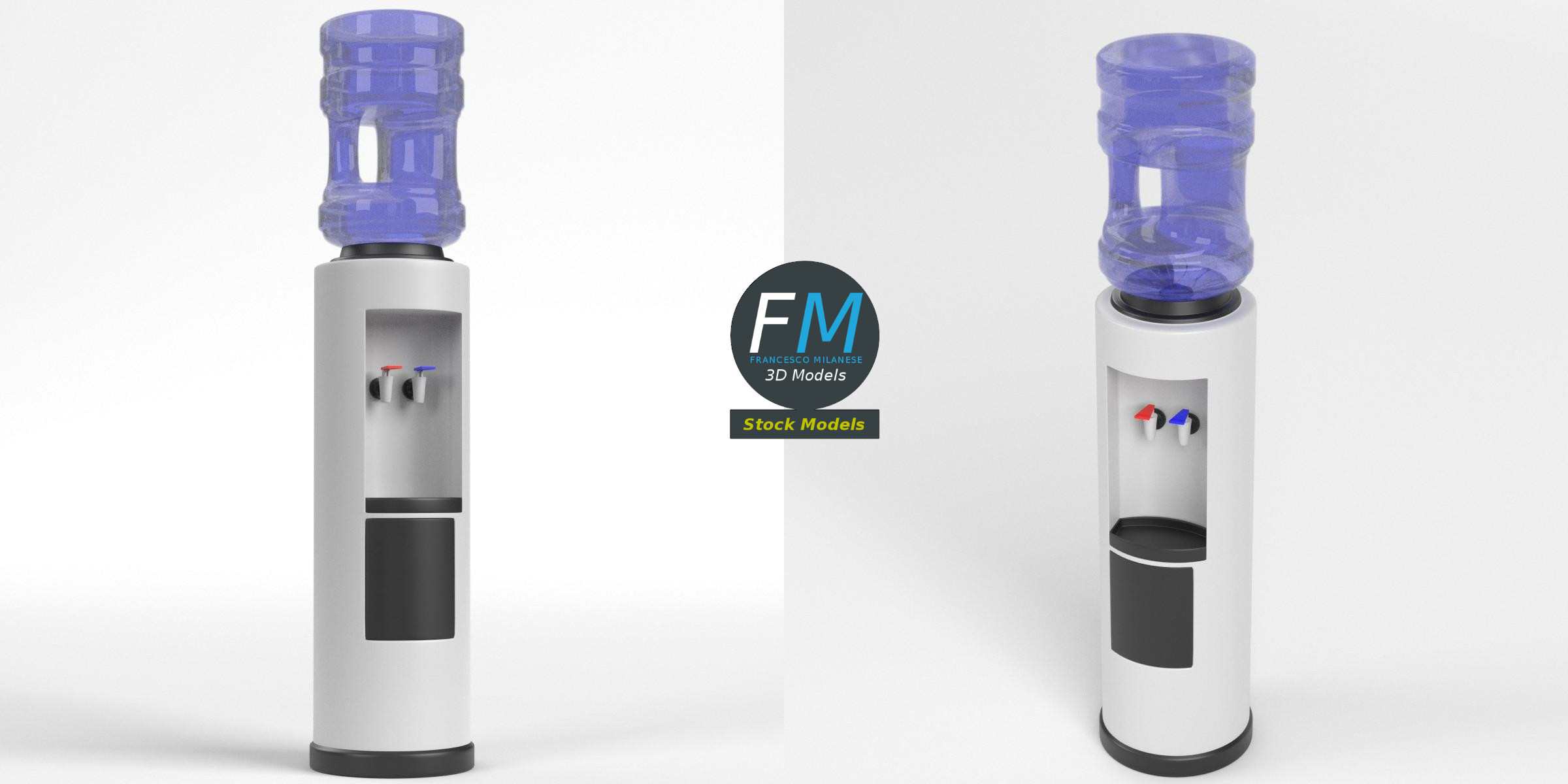 Cylindrical water cooler - Blender Market