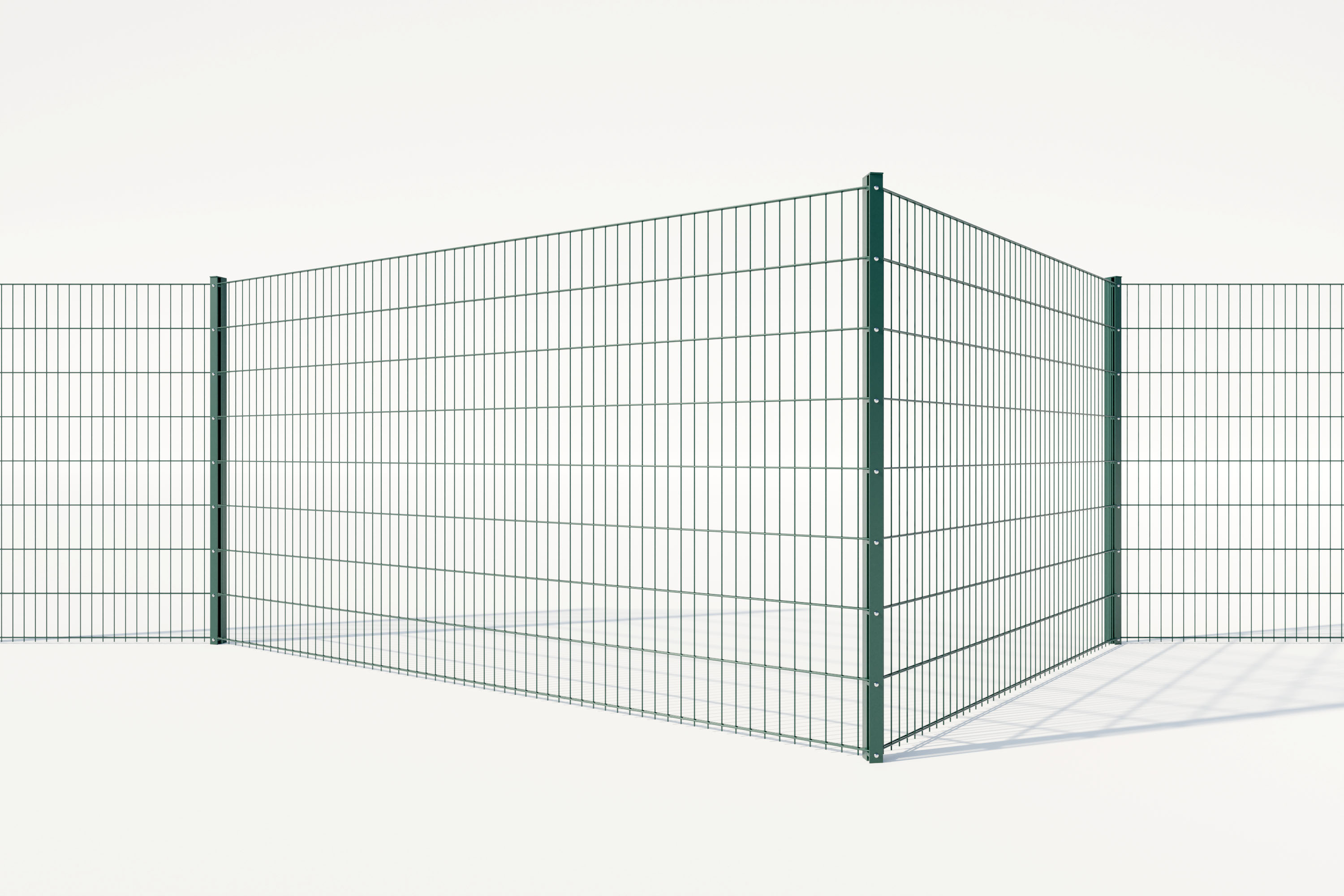 Procedural Double Wire Fence - Blender Market