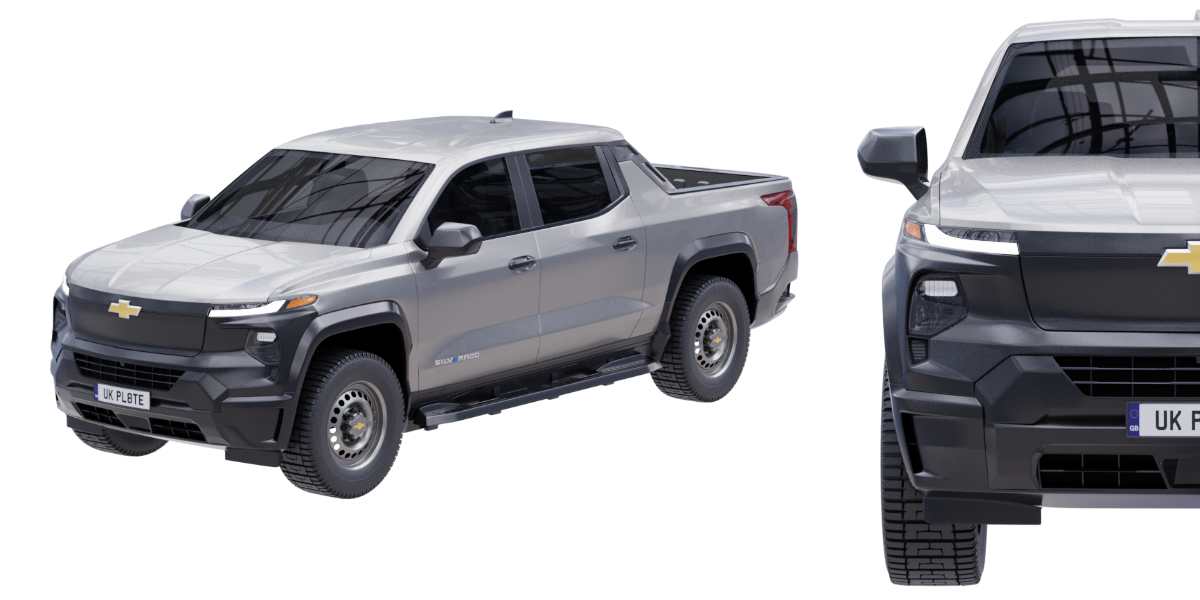 Car - Chevrolet Silverado EV WT - Blender Market