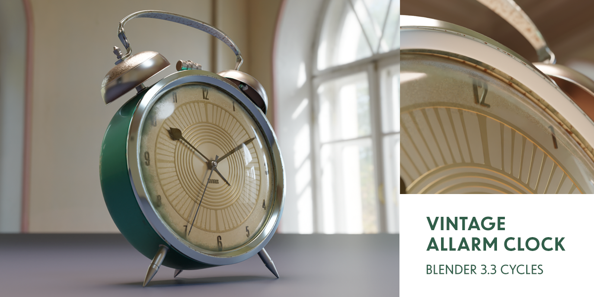 Vintage Alarm Clock - Blender Market
