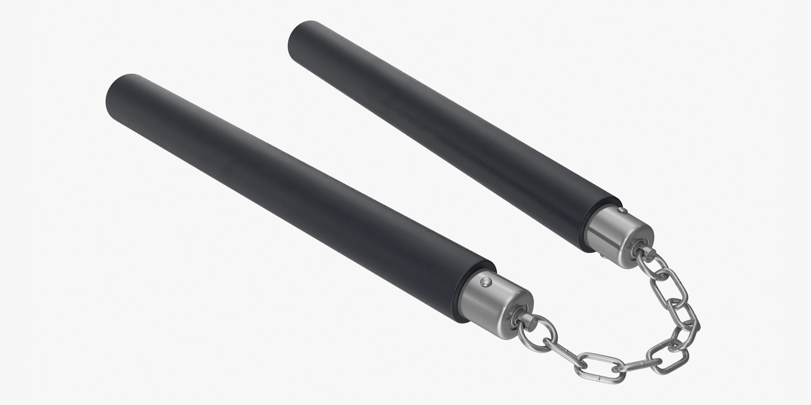 Black Nunchaku - Blender Market
