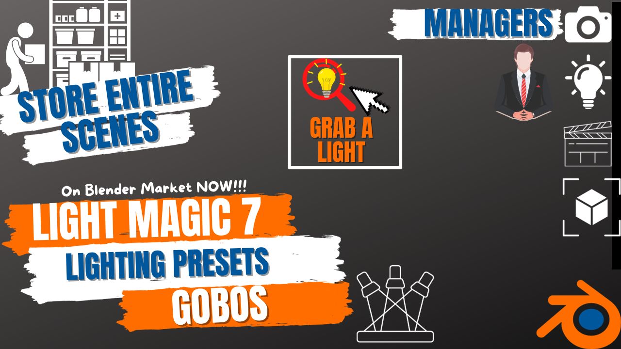 Light Magic Studio 7 - Presets for Gobos - Lighting, Camera, & Scene ...