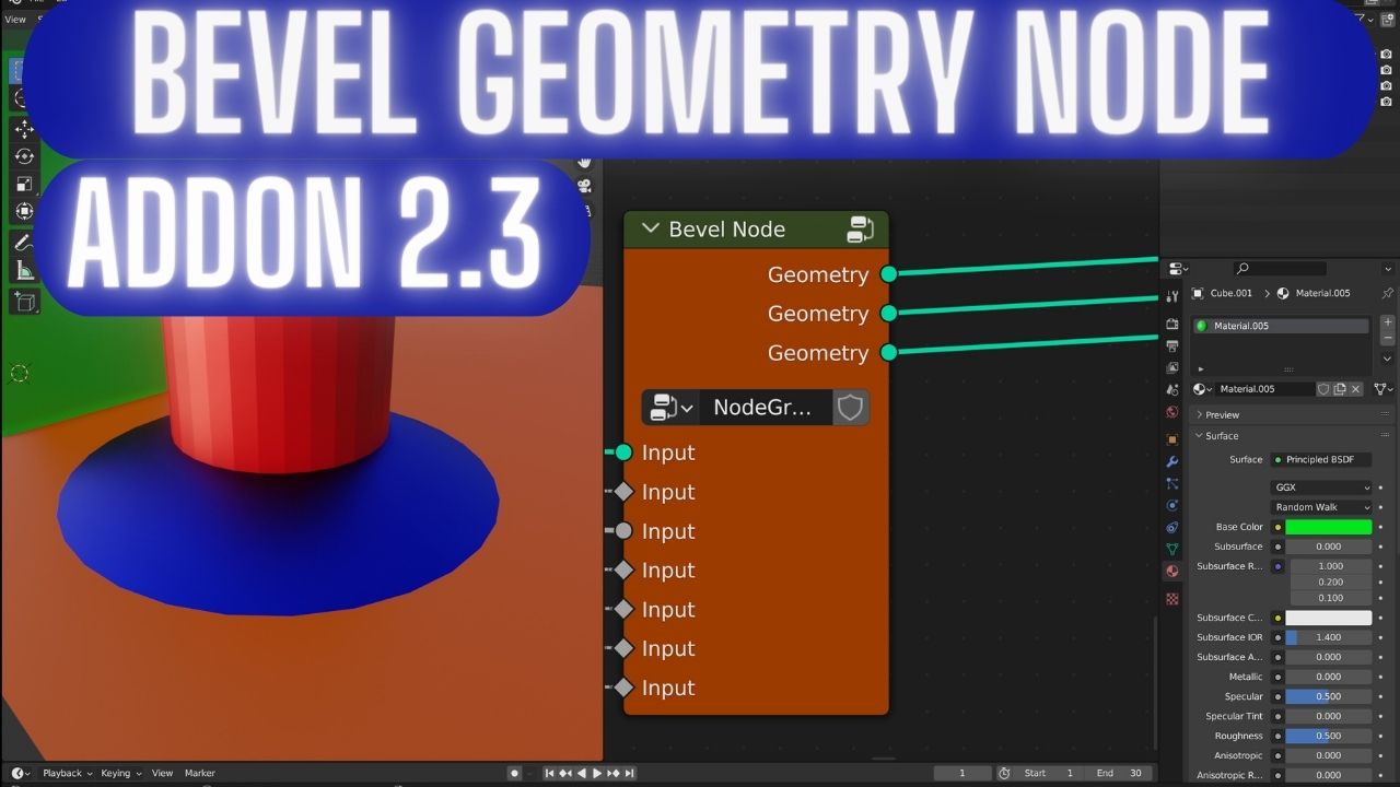 BBox 2.3 Updated - Geometry nodes BEVEL & BOOLEANS - Blender Market