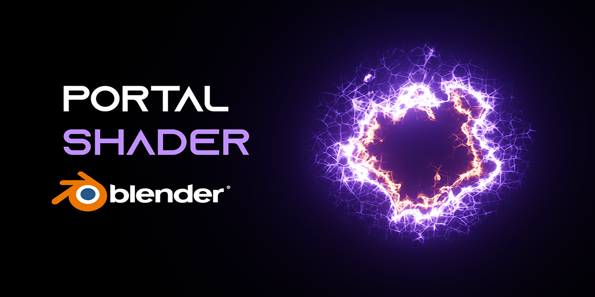 Wormhole Portal Effect Shader - Blender Market