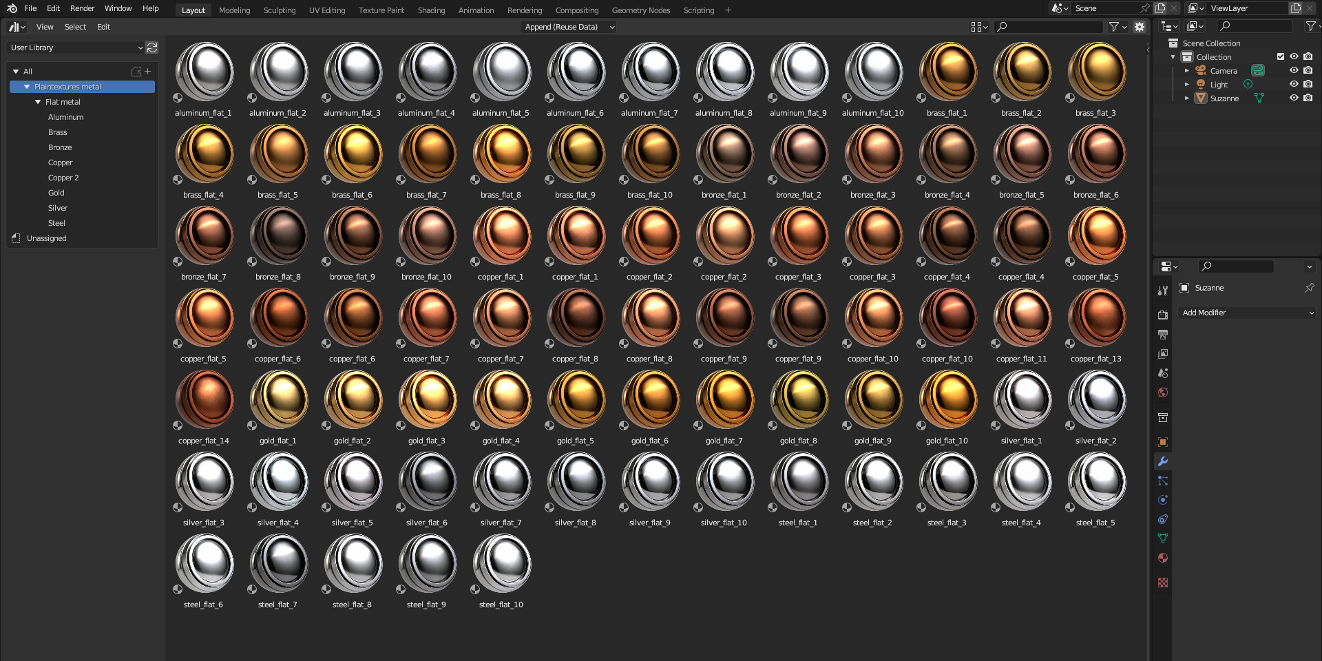 80 High resolution flat metal textures PBR - Blender Market