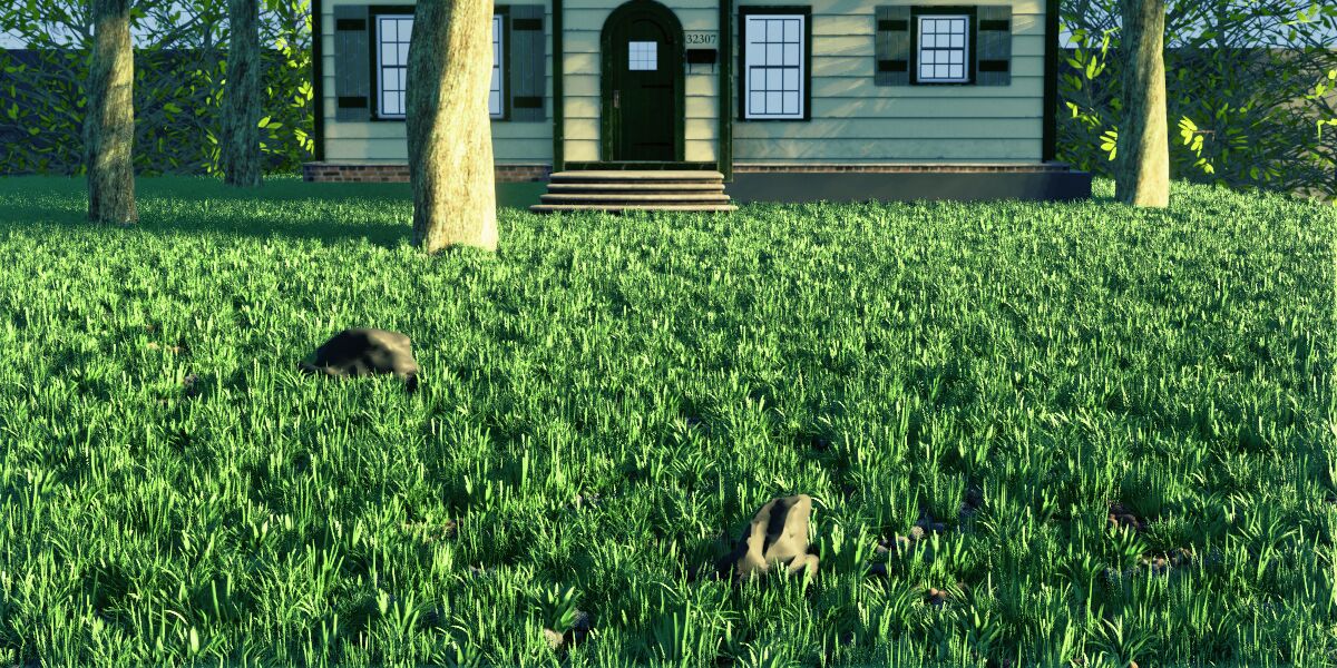 Easy Grass Props - Blender Market