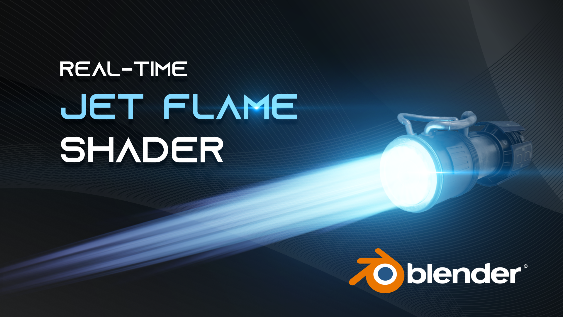 Jet Thruster Flame | Real-time Shader - Blender Market