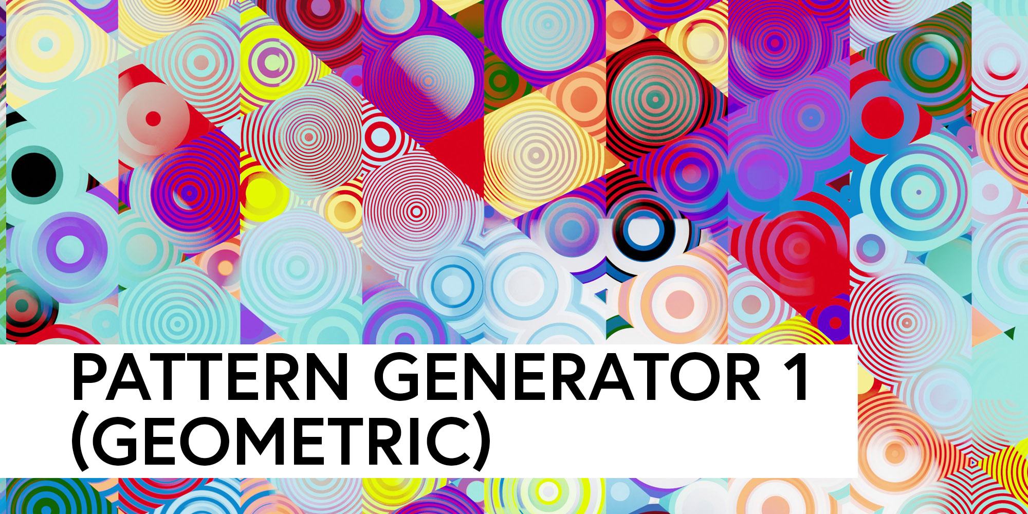 Pattern Generator 1 ( Geometric ) Create Abstract Art - Blender Market