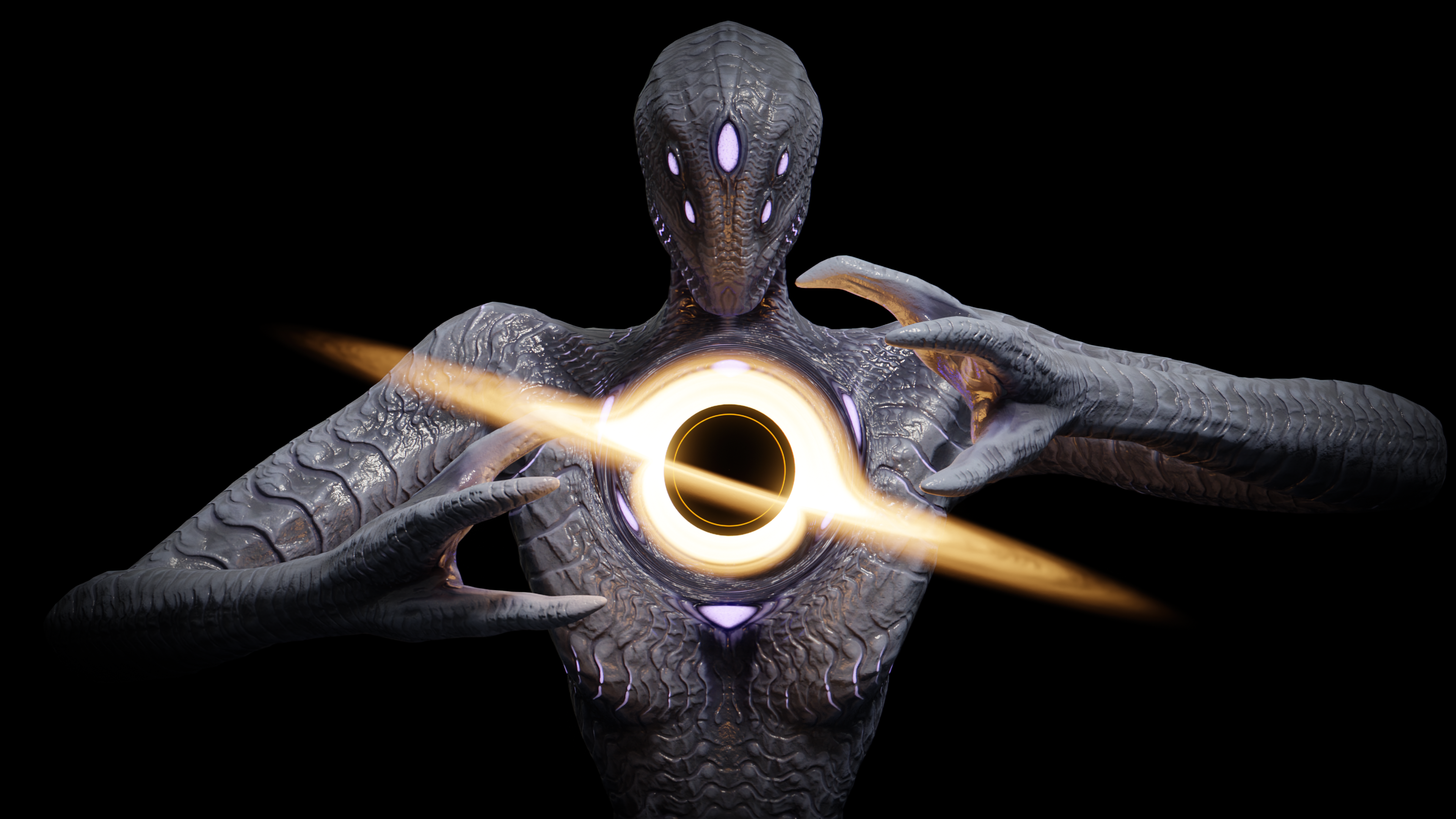 Alien God Entity - Blender Market