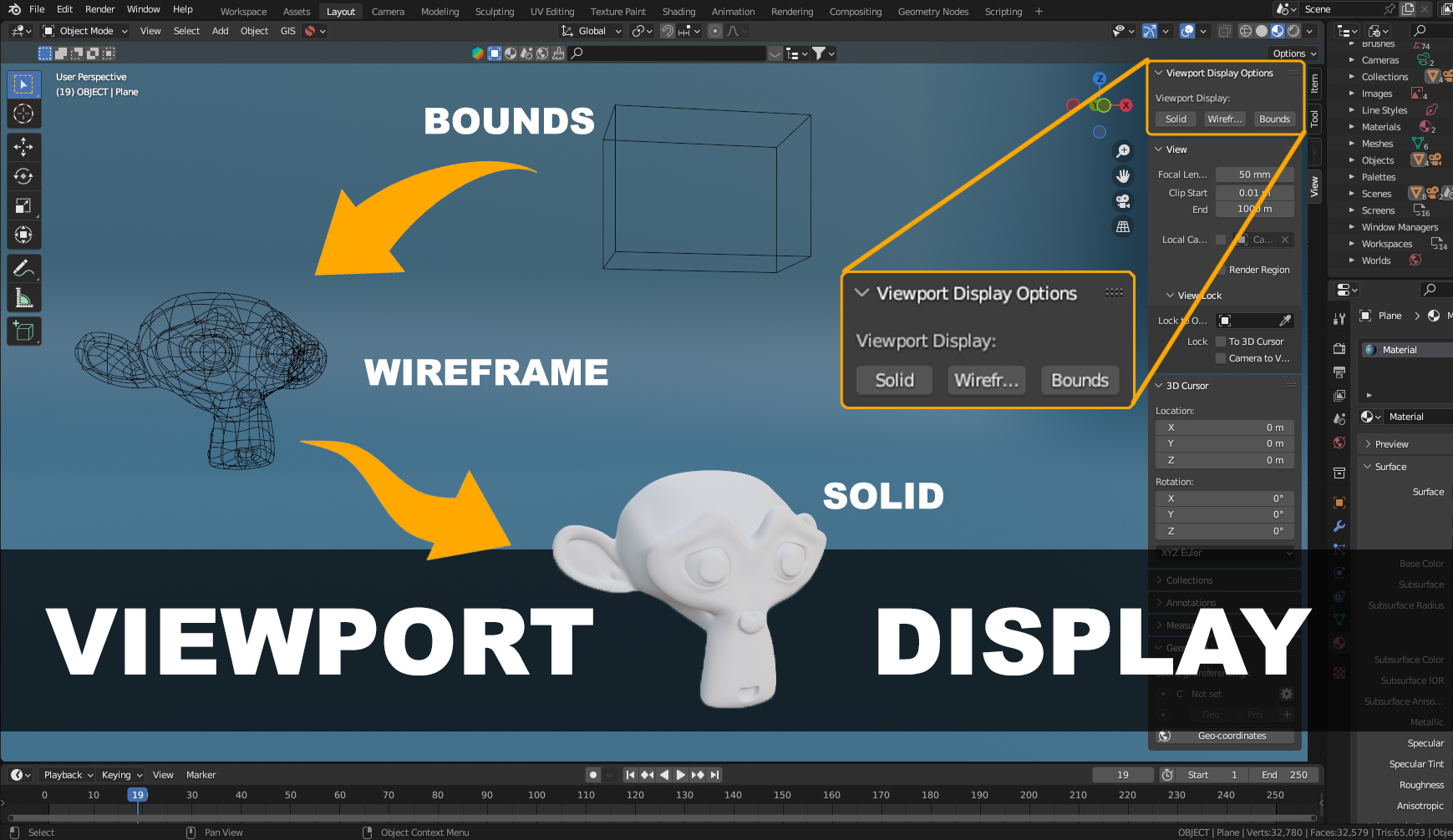 Viewport Display Toggle - Blender Market