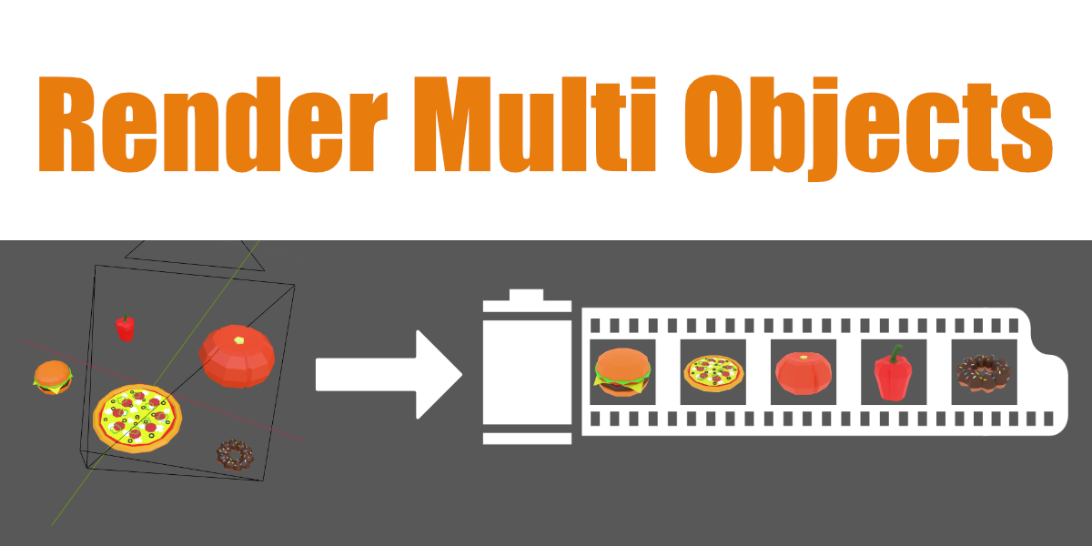 Render Multi Objects - Blender Market