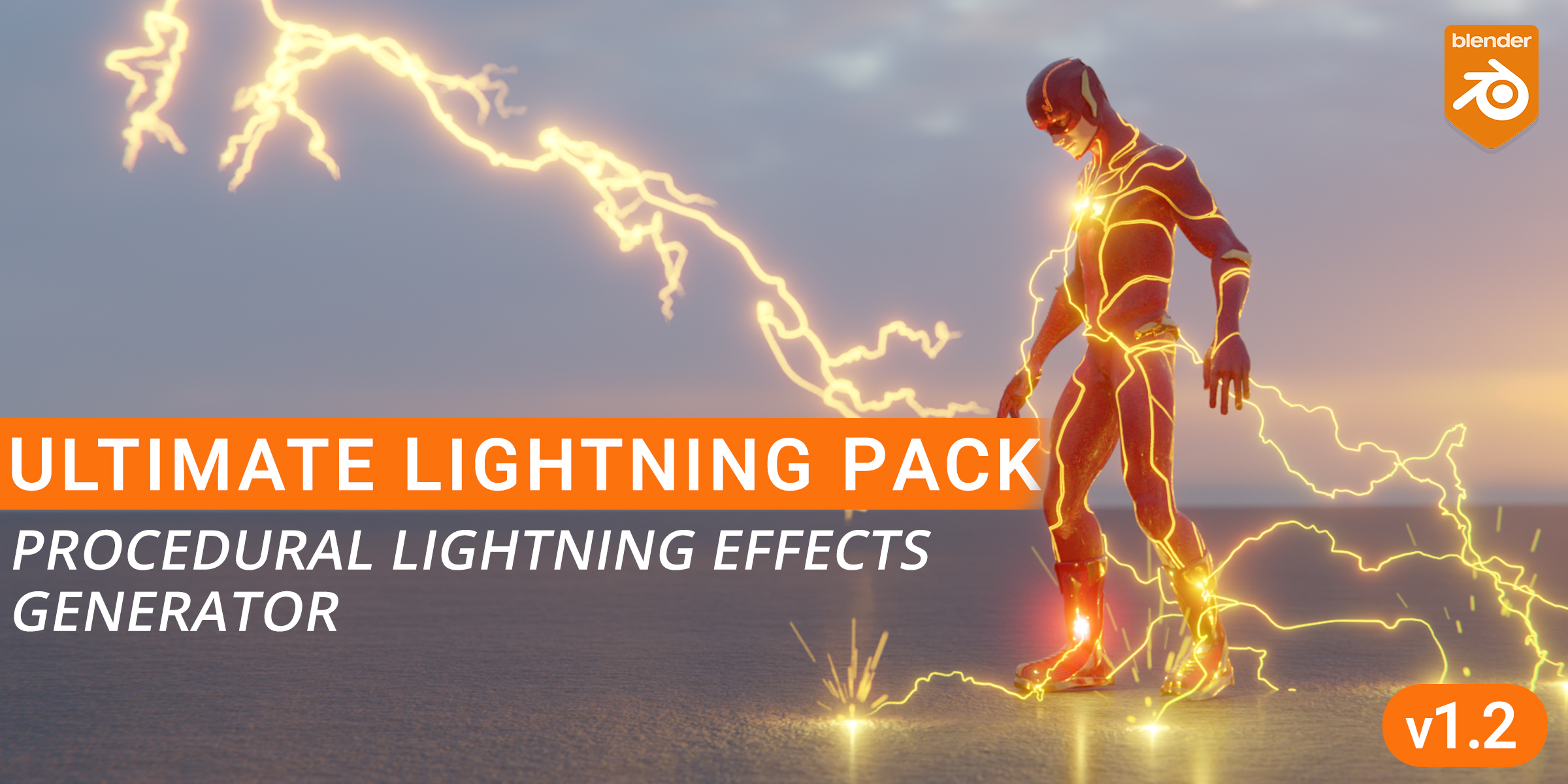 【アドオン紹介】Ultimate Lightning Pack – 電撃カスタム可能なアセット | CGbox