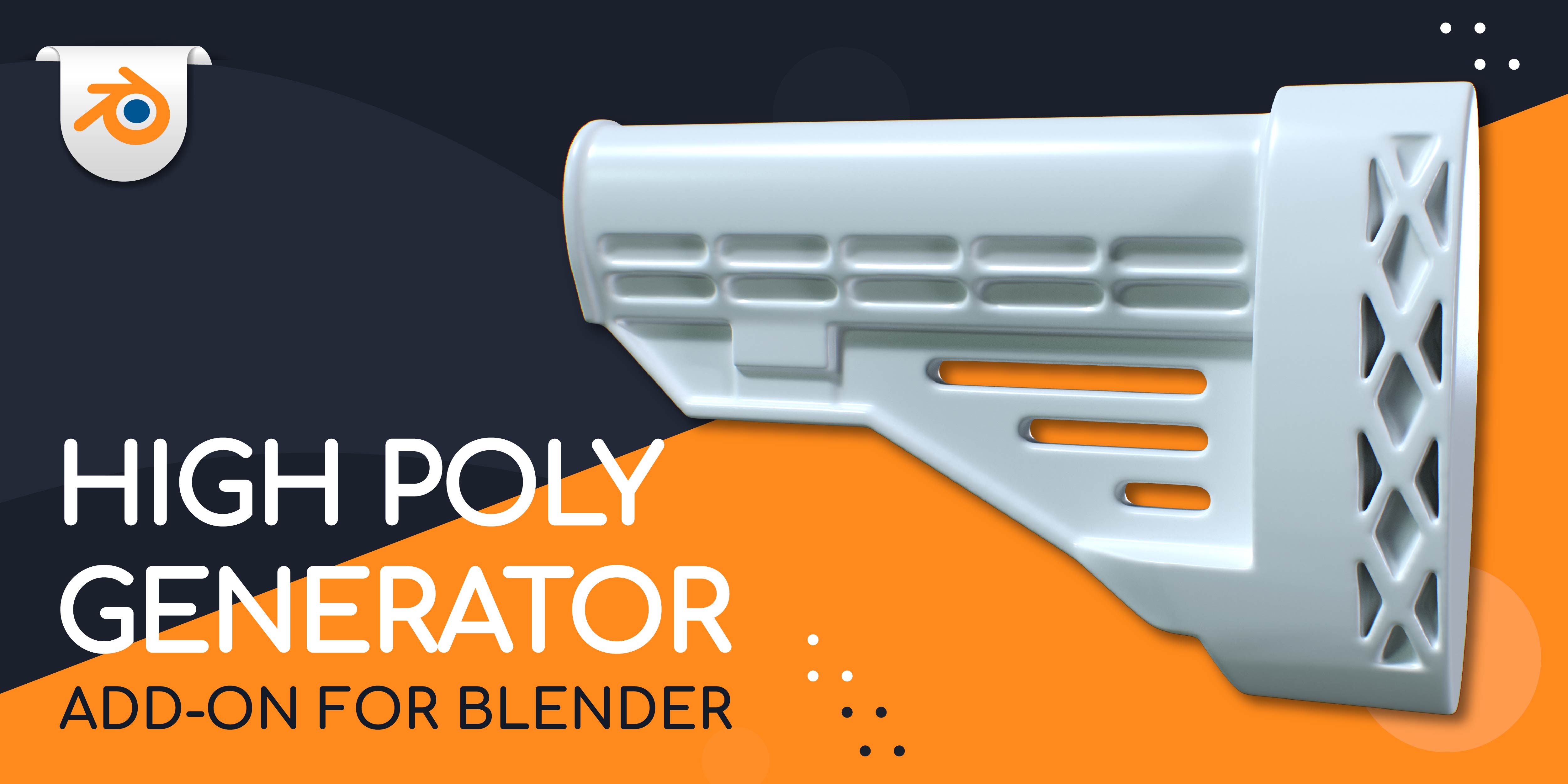High Poly Generator - Blender Market