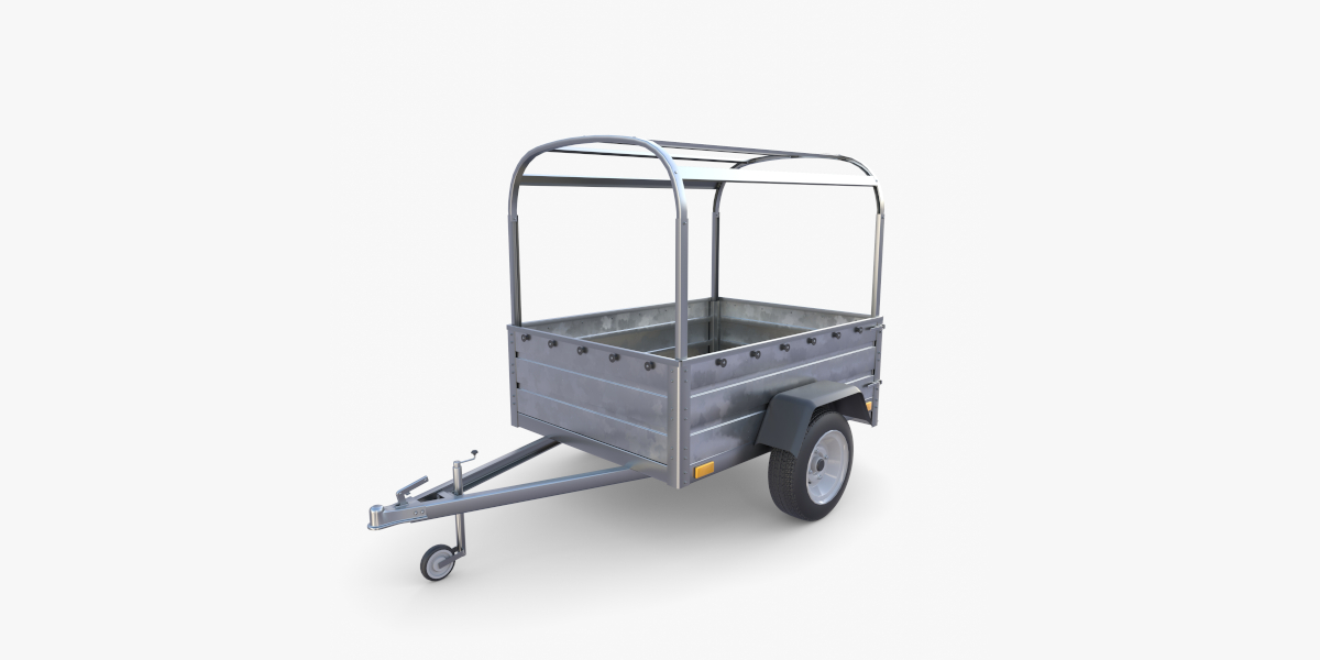 Cargo Trailer v2 - Blender Market