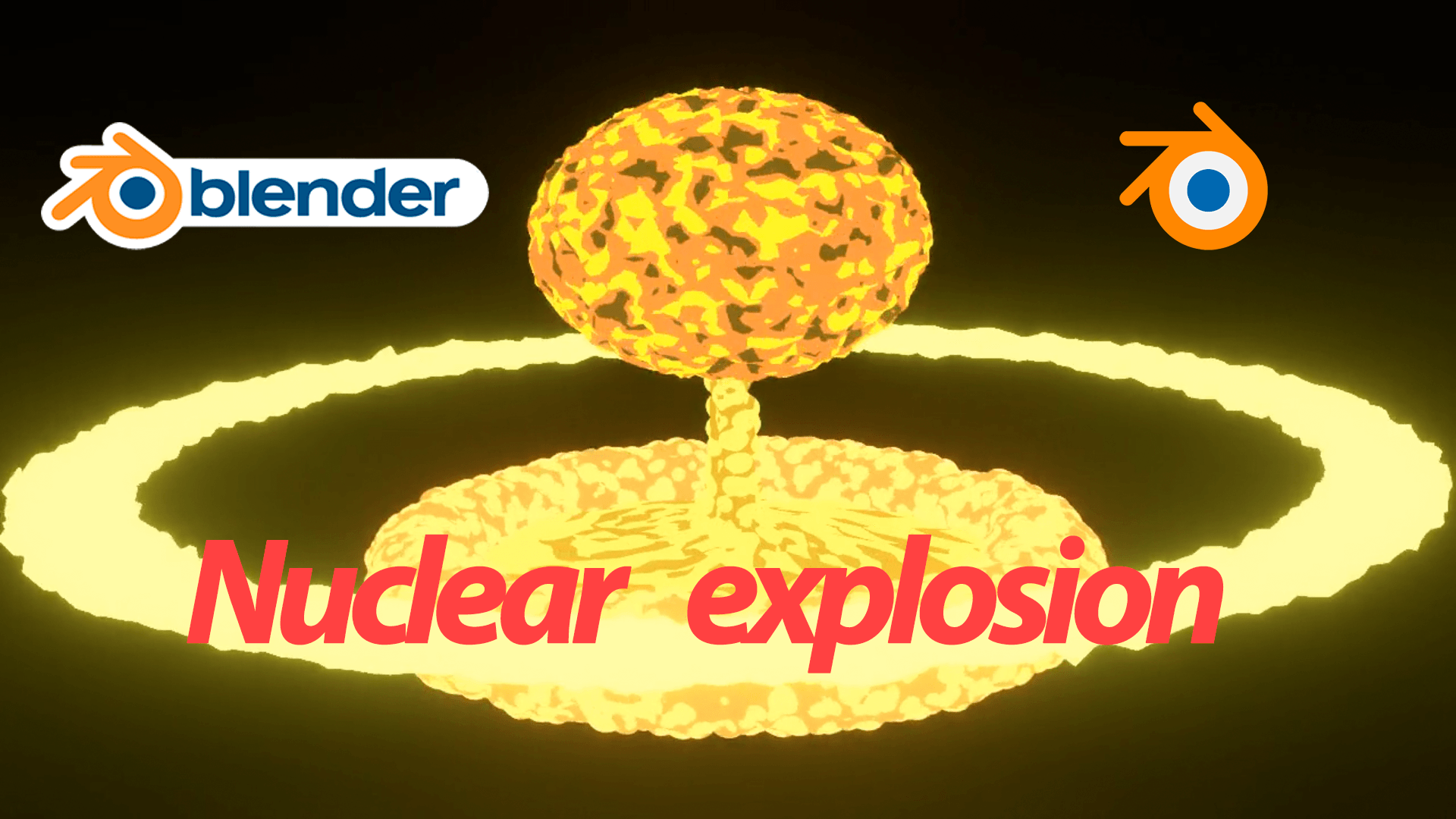 Nuclear explosion - Blender Market