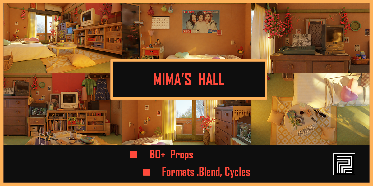 Mima Hall - Blender Market