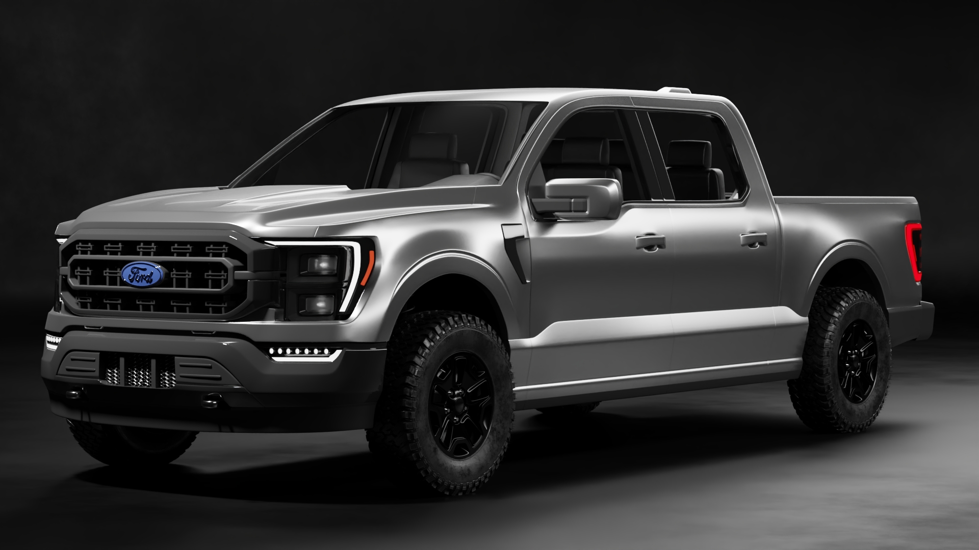 Ford Raptor 2020 3D Model - Blender Market