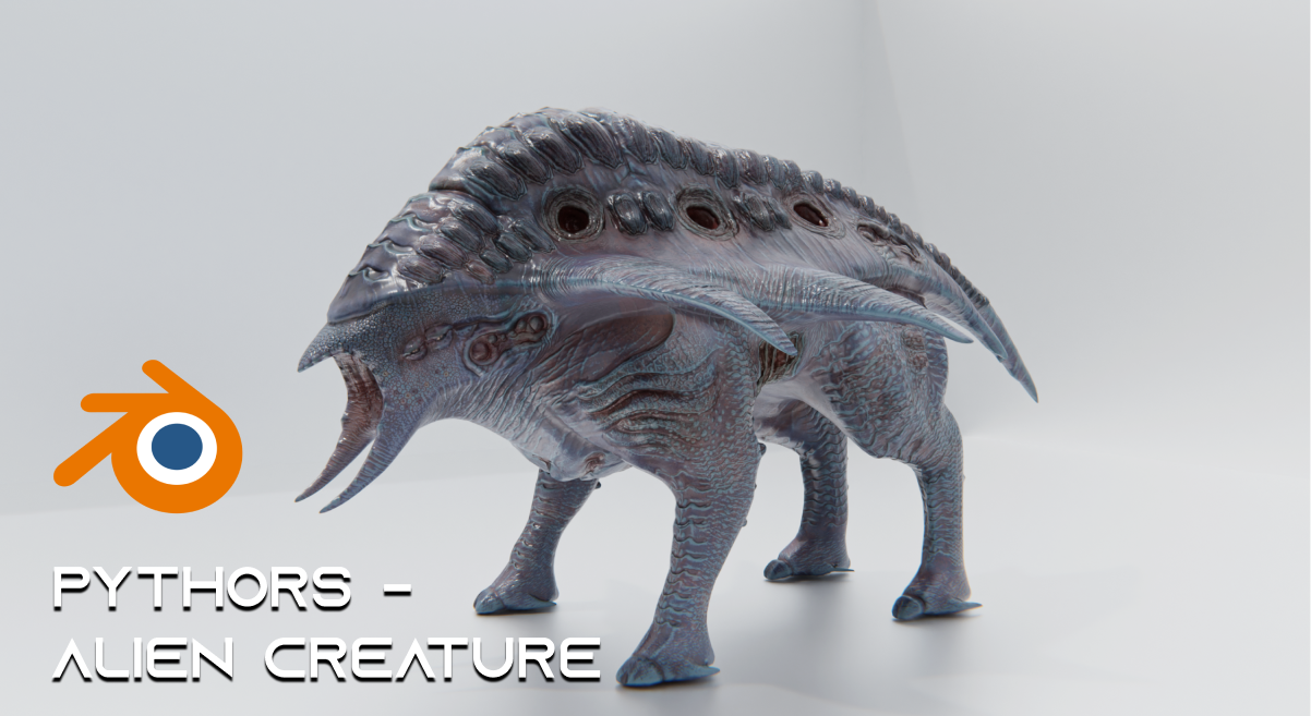 Behemoth Alien Creature - Blender Market