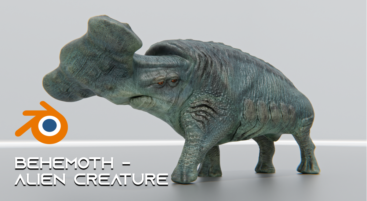 Behemoth Alien Creature - Blender Market