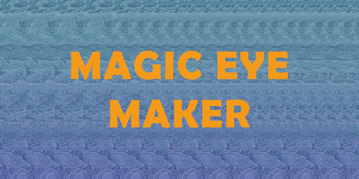 Magic Eye Maker - Blender Market