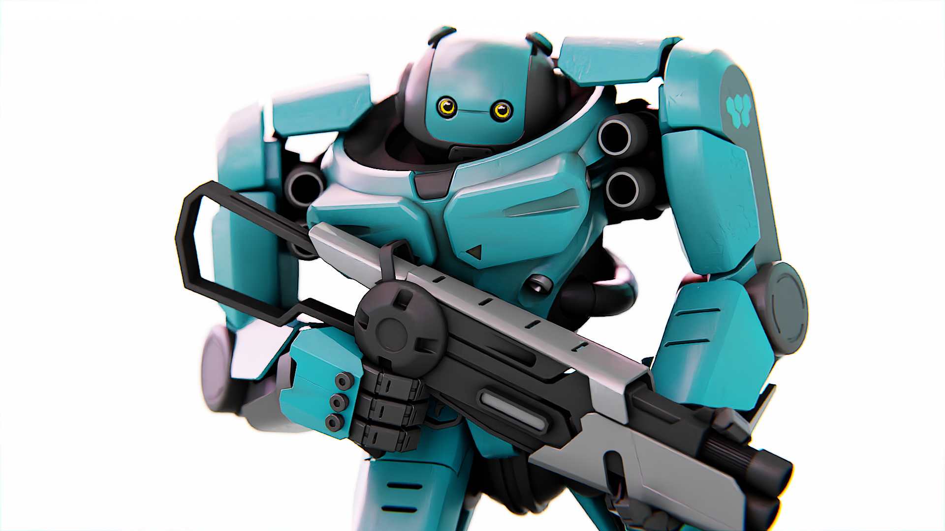 DOOM FIGHTER-V2 (rigged) - Blender Market