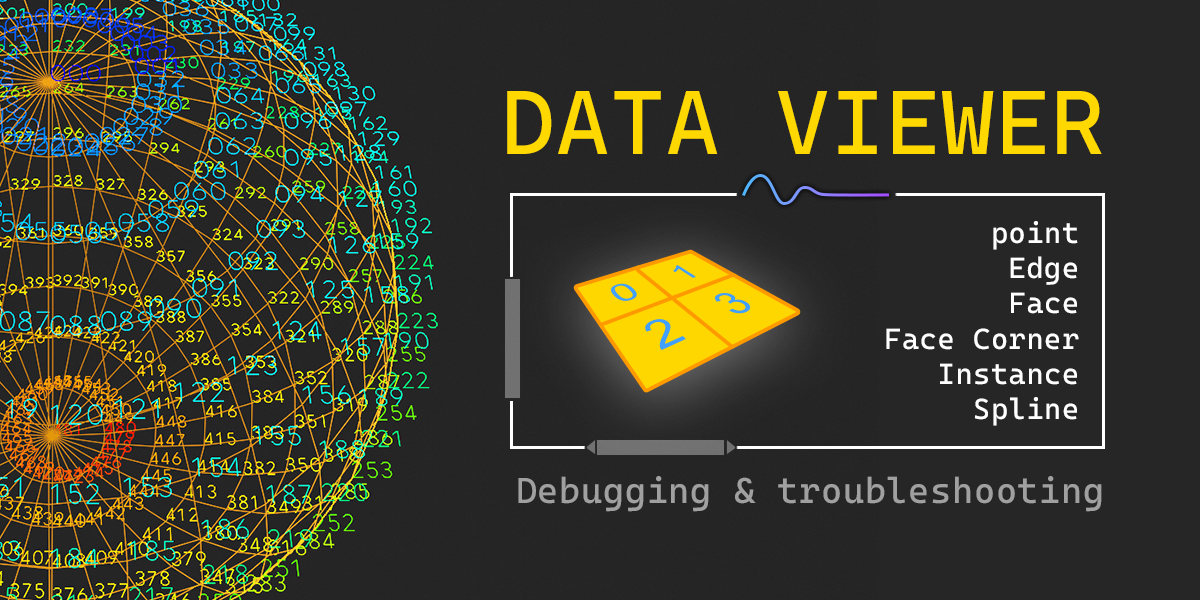 Data Viewer - Attribute Visualizer for Blender Geometry Node - Blender Market