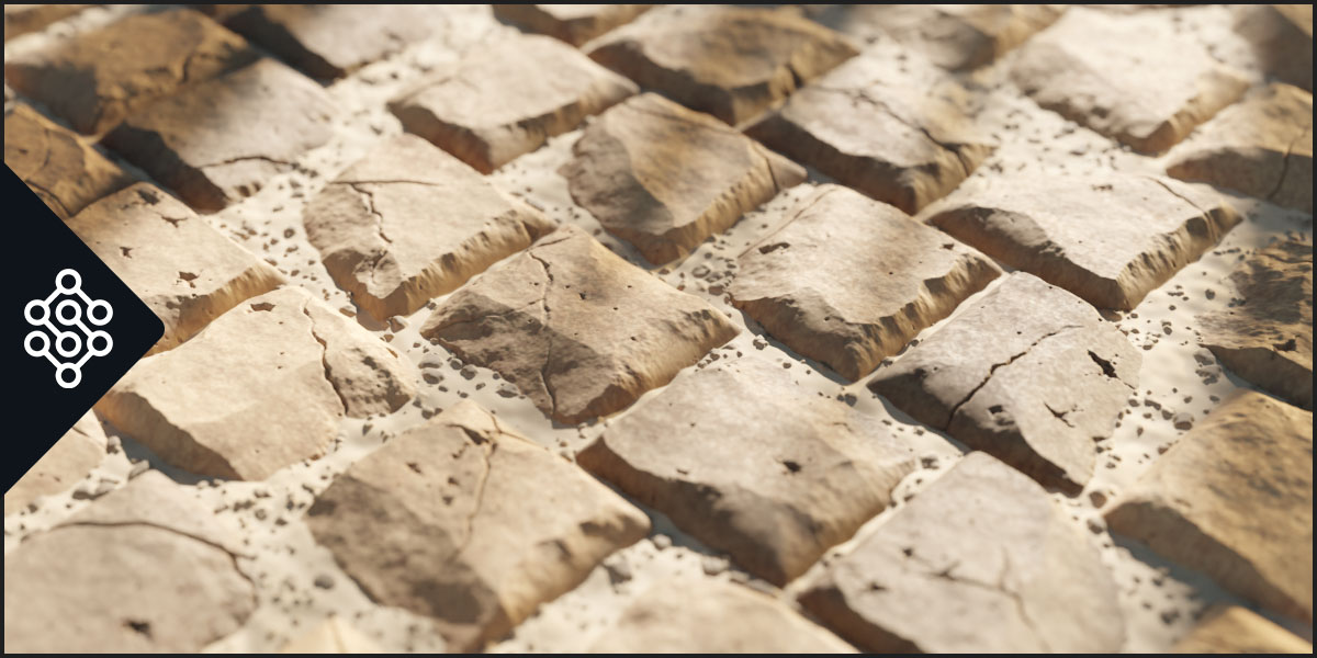 Procedural Desert Stone Tiles - Blender Market