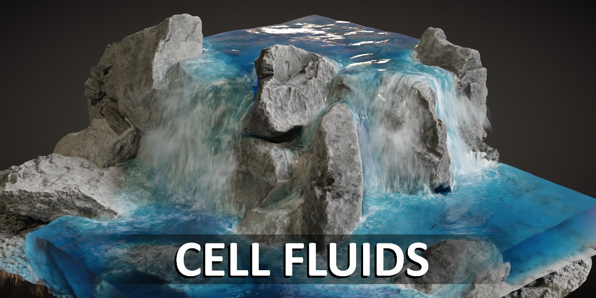 【アセット紹介】Cell Fluids – 軽量でリアルな水流を再現可能 | CGbox