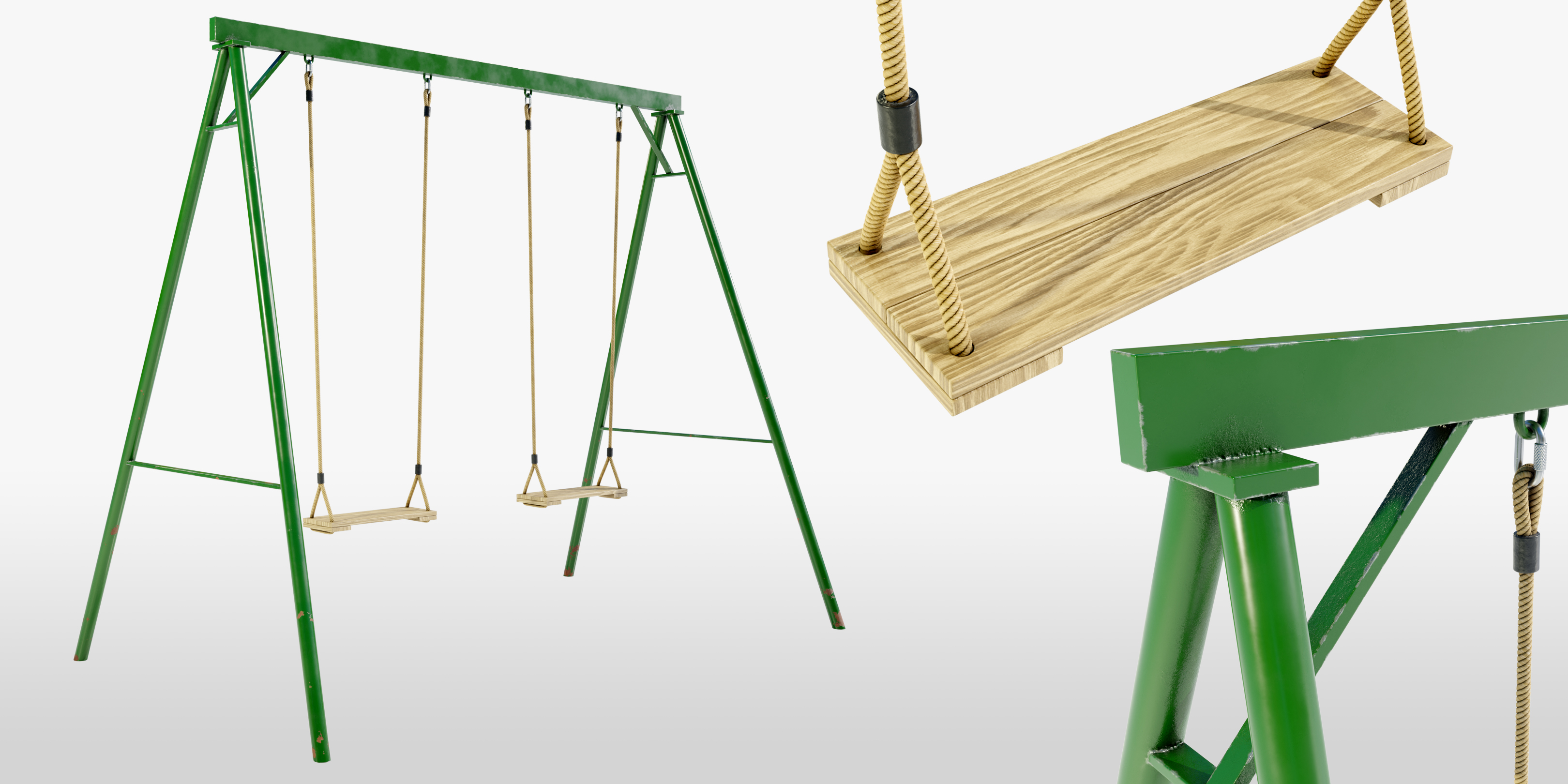 Metal swing - Blender Market