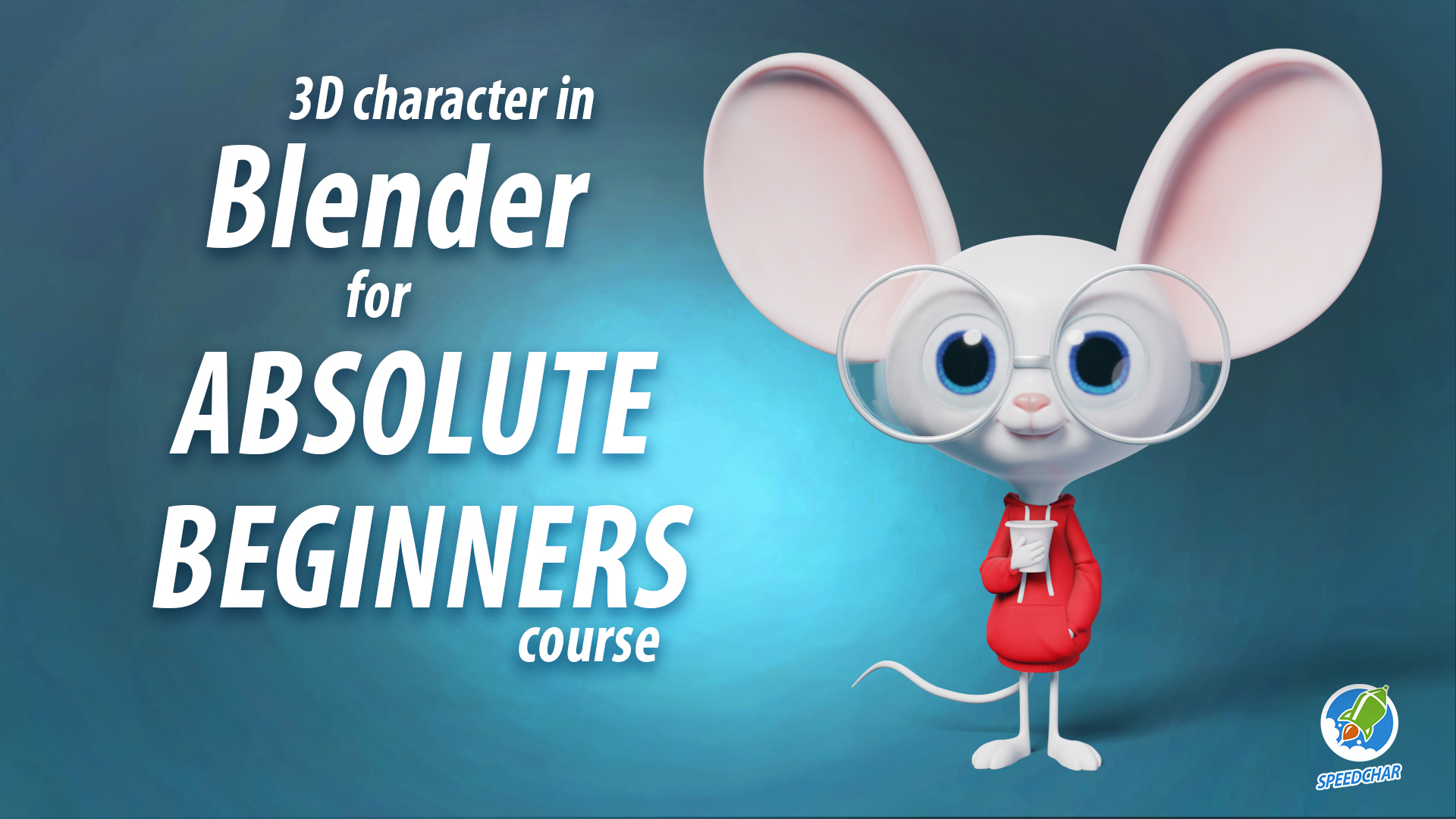Absolute Beginners 3D character in Blender course - Blender Market