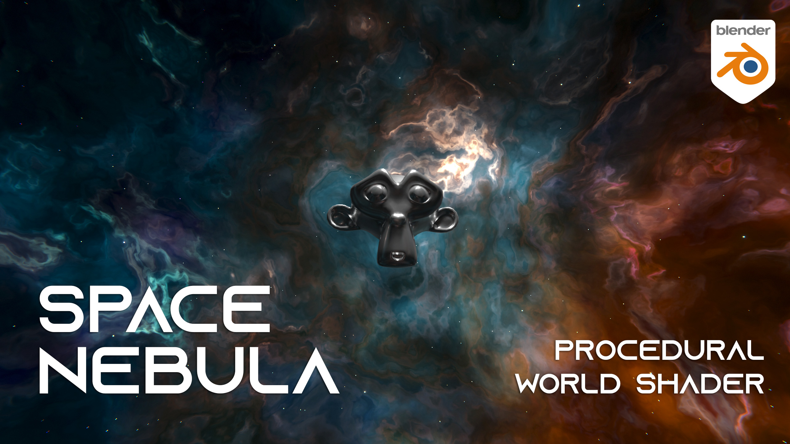 Space Nebula Background | Procedural HDRI Shader - Blender Market