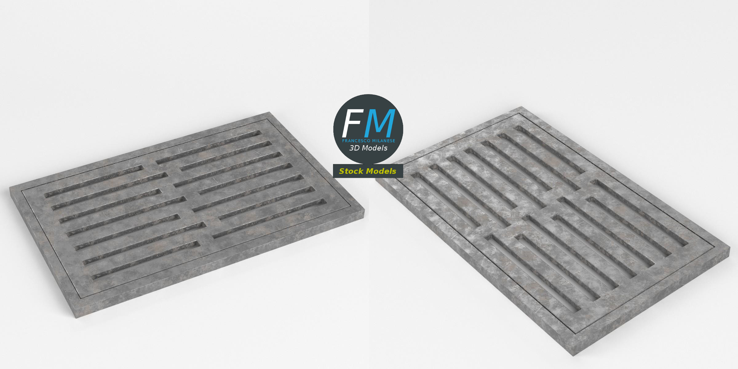 Sewer grate 3 - Blender Market