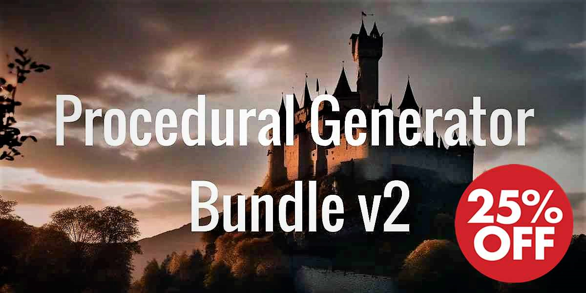 Procedural Generator Bundle v2 - Blender Market
