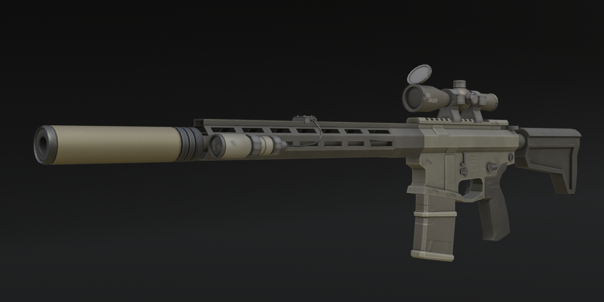 Guns Pack Modular - Blender Market