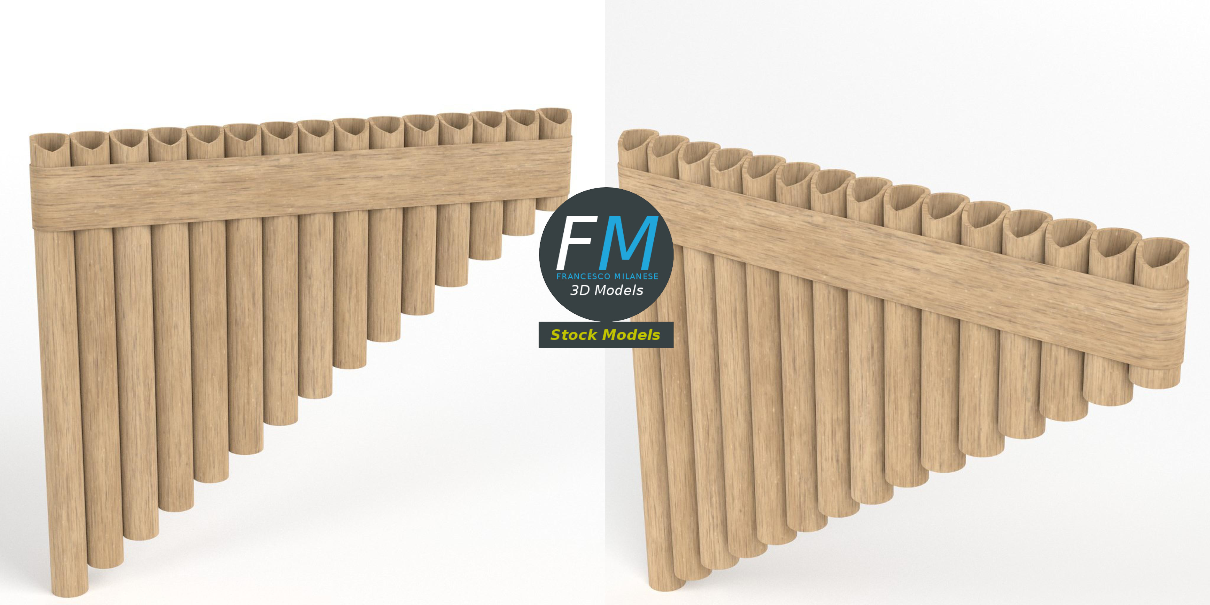 Pan flute - Blender Market