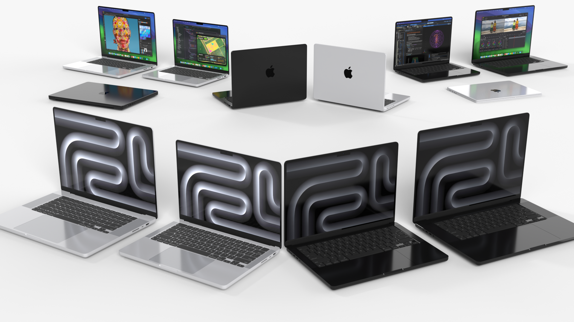 Apple MacBook Pro 2023 14 and 16 - Blender Market