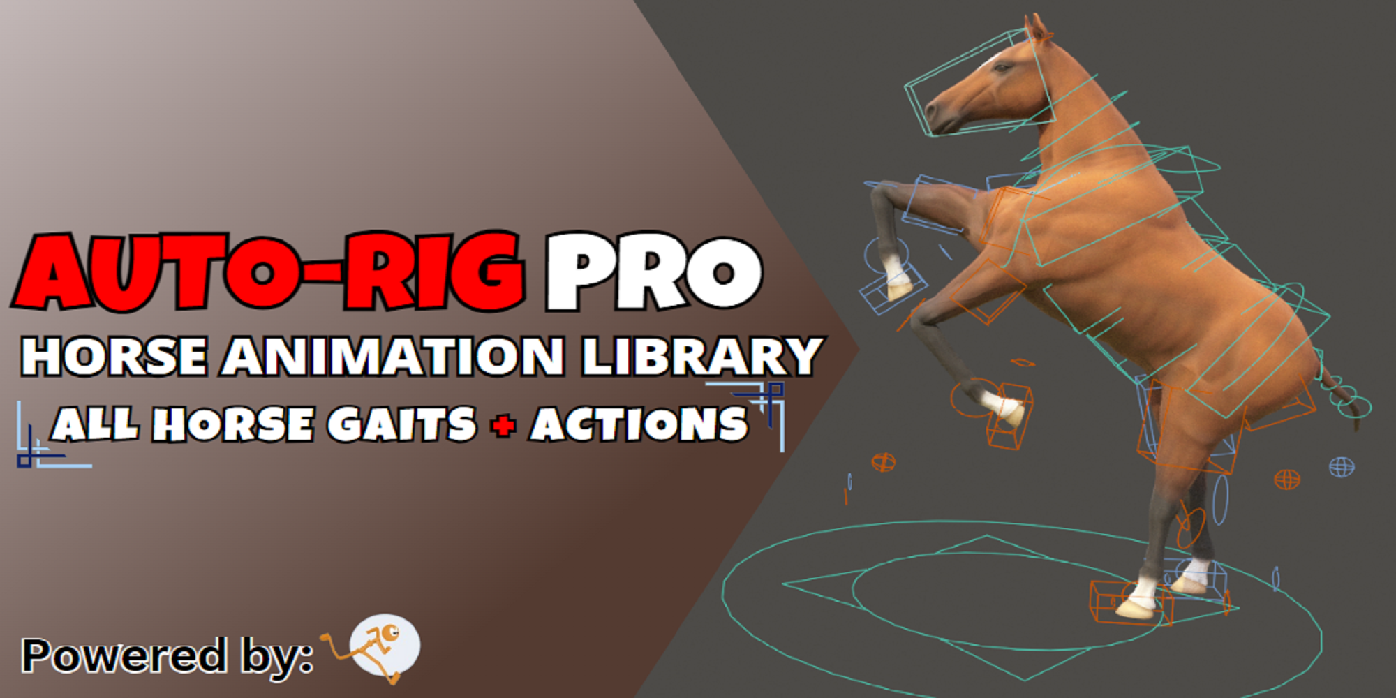 Auto-Rig Pro : Horse Animations Pack - Blender Market