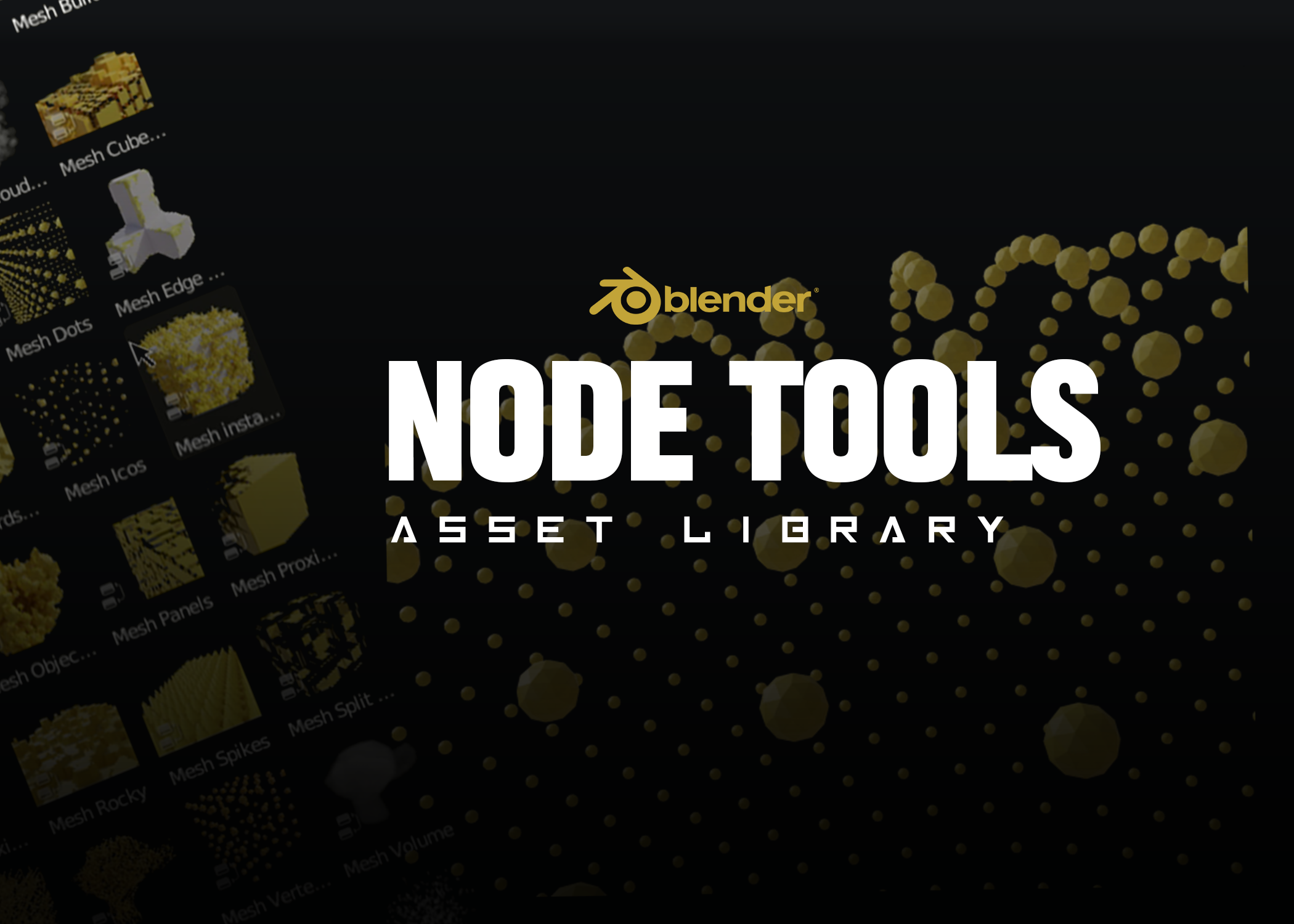 Node Tools Asset Library - Blender Market